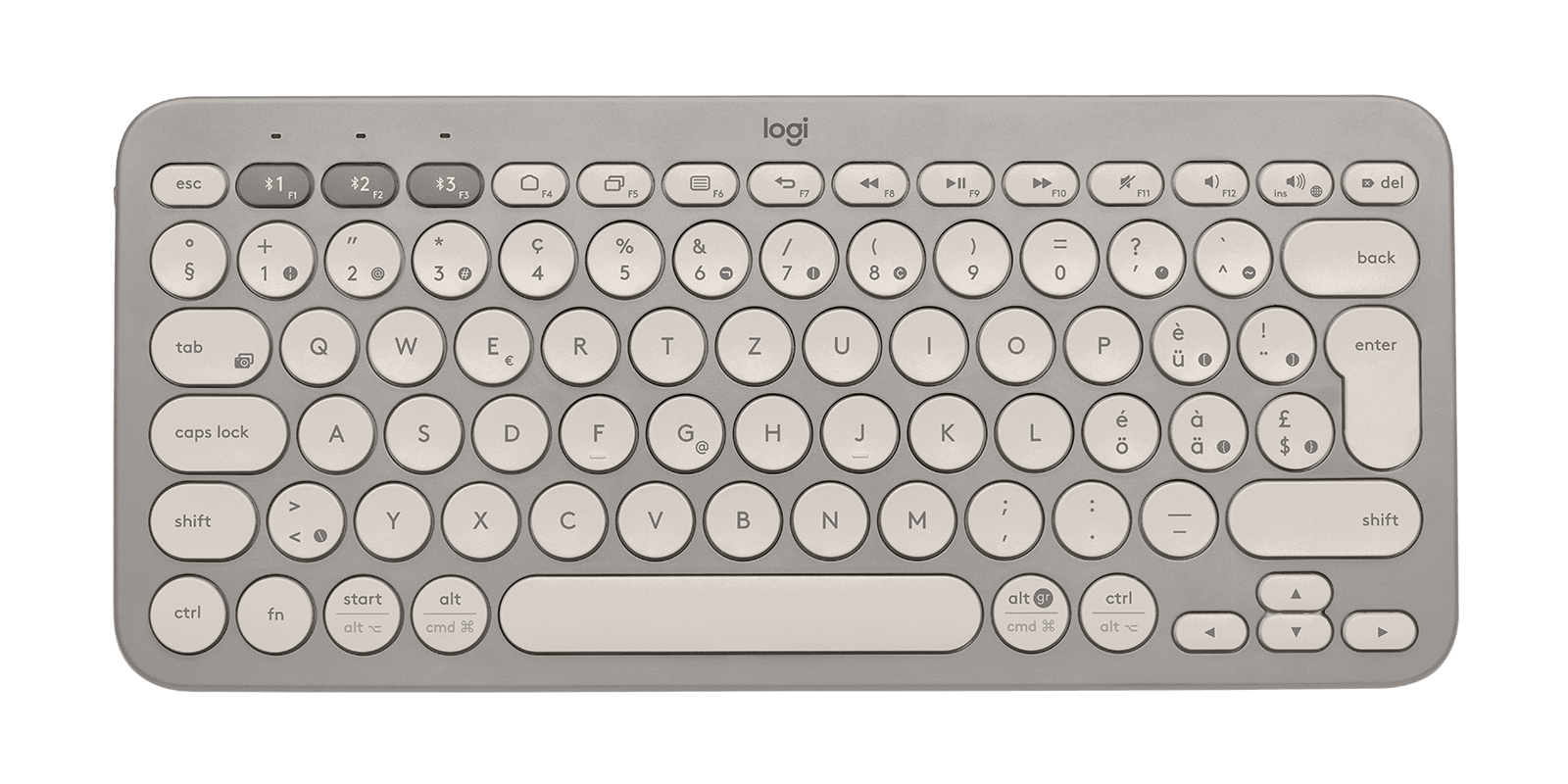 Logitech K380 Bluetooth Wireless Keyboard - Multi-Device, Multi-OS ...