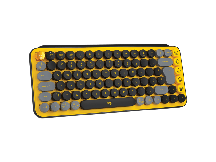 Logitech POP Keys Wireless Mechanical Emoji Keyboard